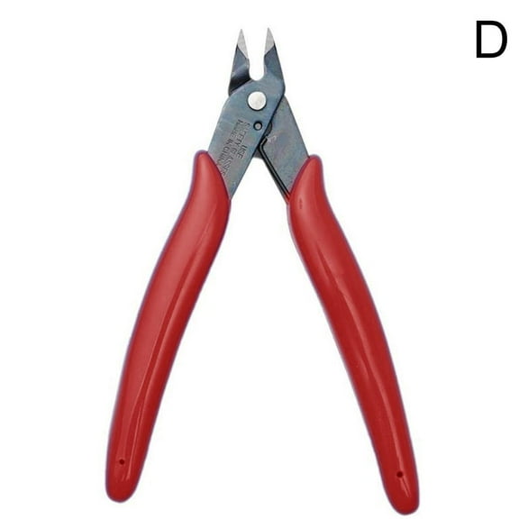 3.5 Inch Red Mini Wire Cable Cutters Cutting Side Snips Work Flush ...