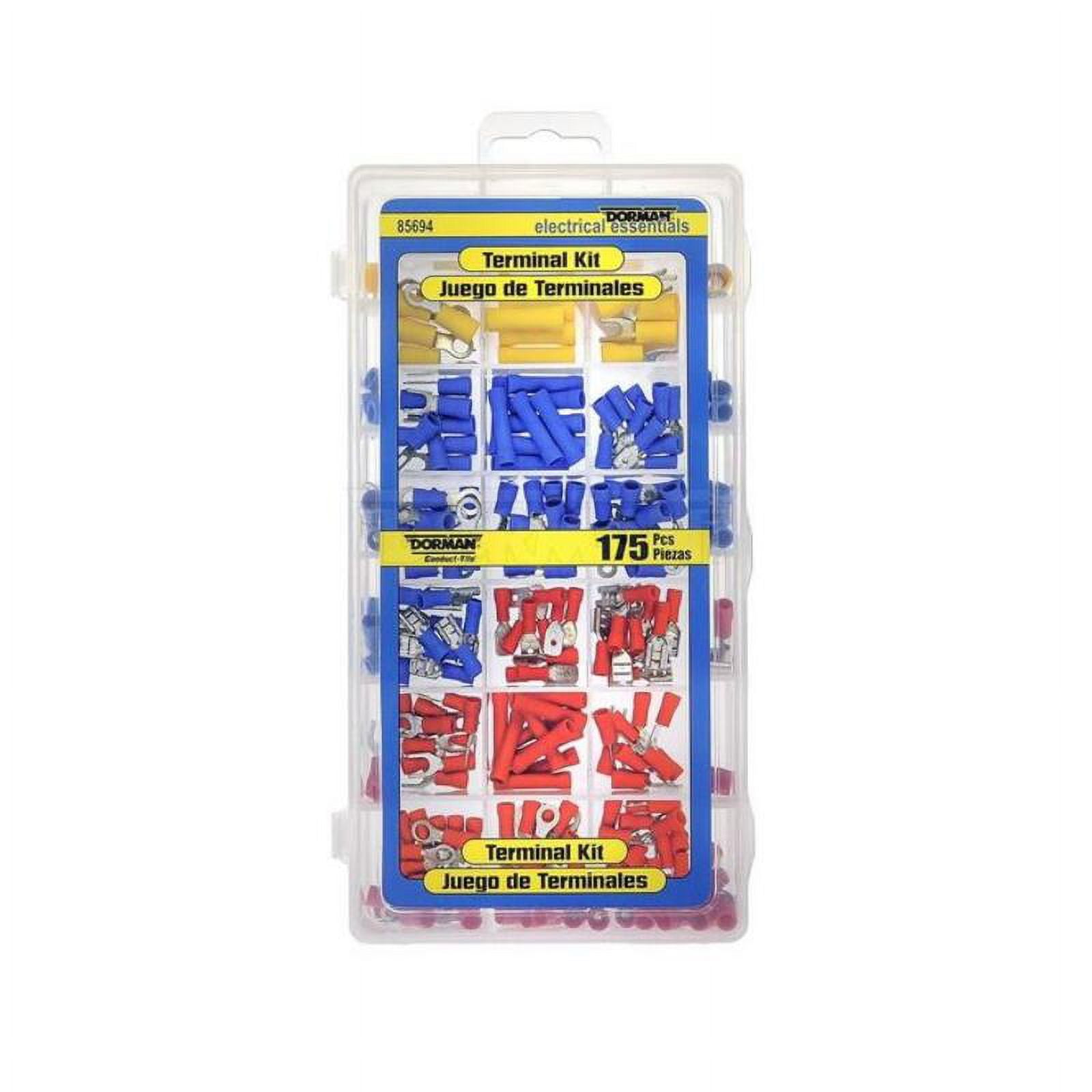 Electrical Wire Repair Terminal Assortment 175 Piece - Walmart.com