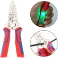 Electrical Wire Strippers with Voltage Tester, Precision Adjustable ...