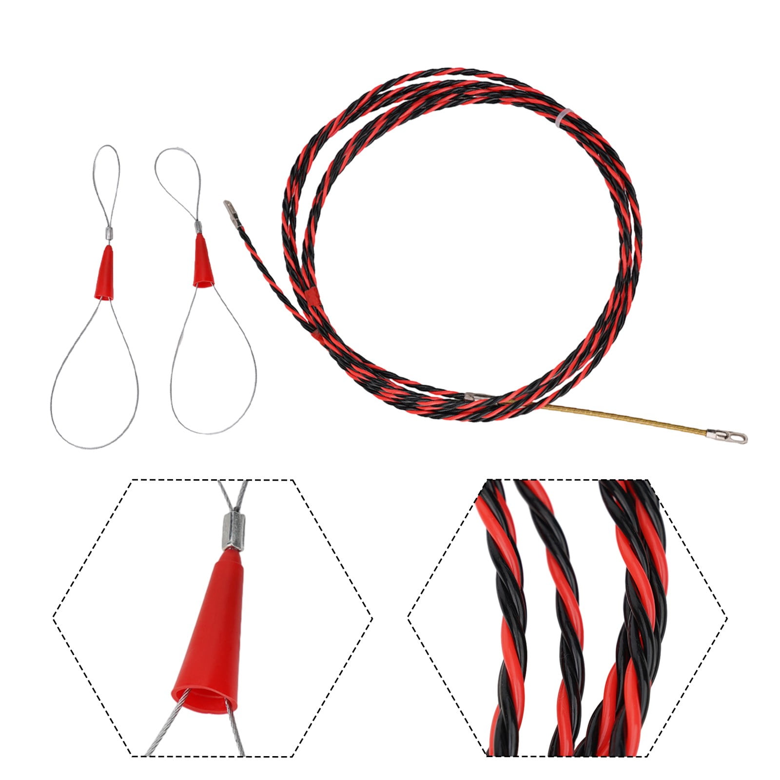 Electrical Wire Threader 5/15/30m Electrician Cable Threading Device ...