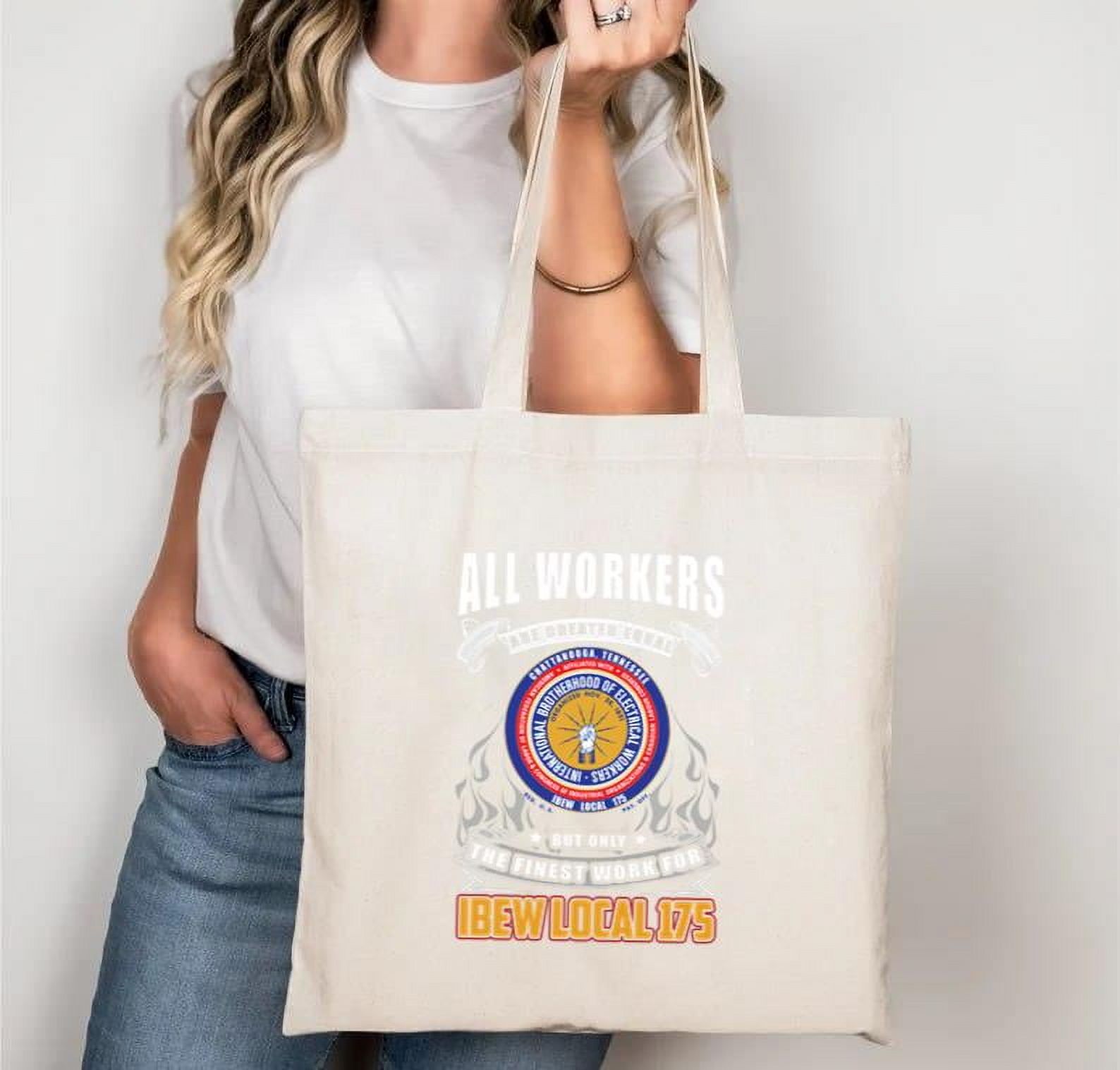 Electrical Workers IBEW Local 175 Union Pride TOTE BAGS - Walmart.com