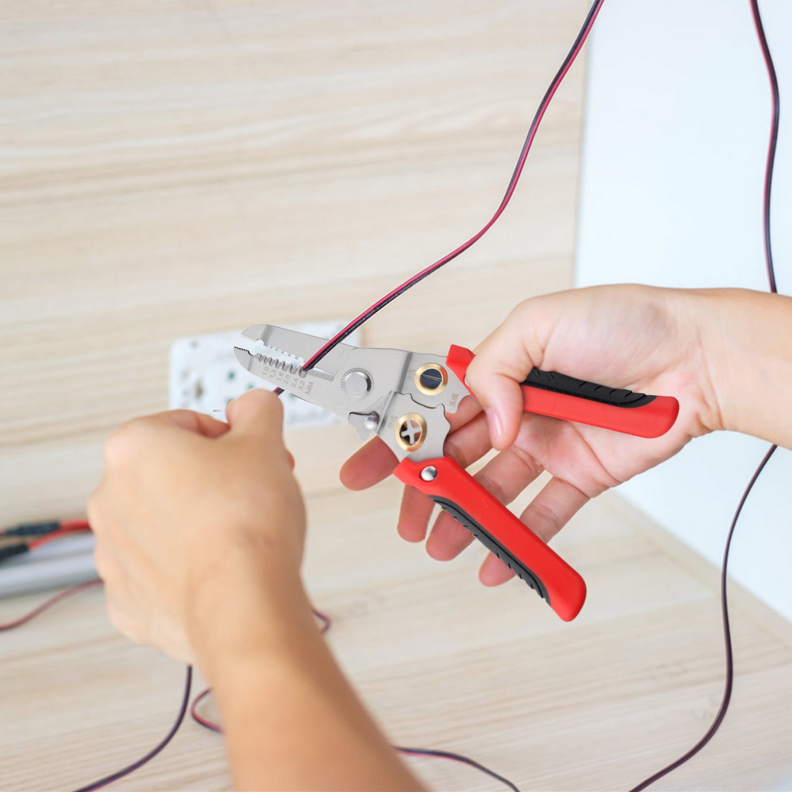 Electrician Multi-function Wire Stripper Tool Wire Trimming And ...