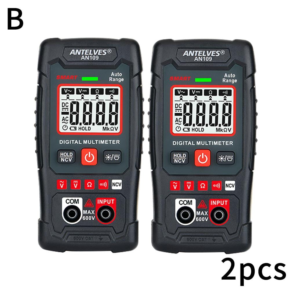 Electrician Multimeter Smart Digital Multimeter Voltage LCD Tester ...