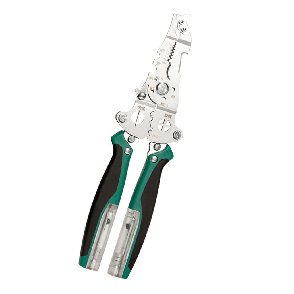 Electrician Plier 11 in 1 Multifunctional Wire Stripping Plier Cable ...