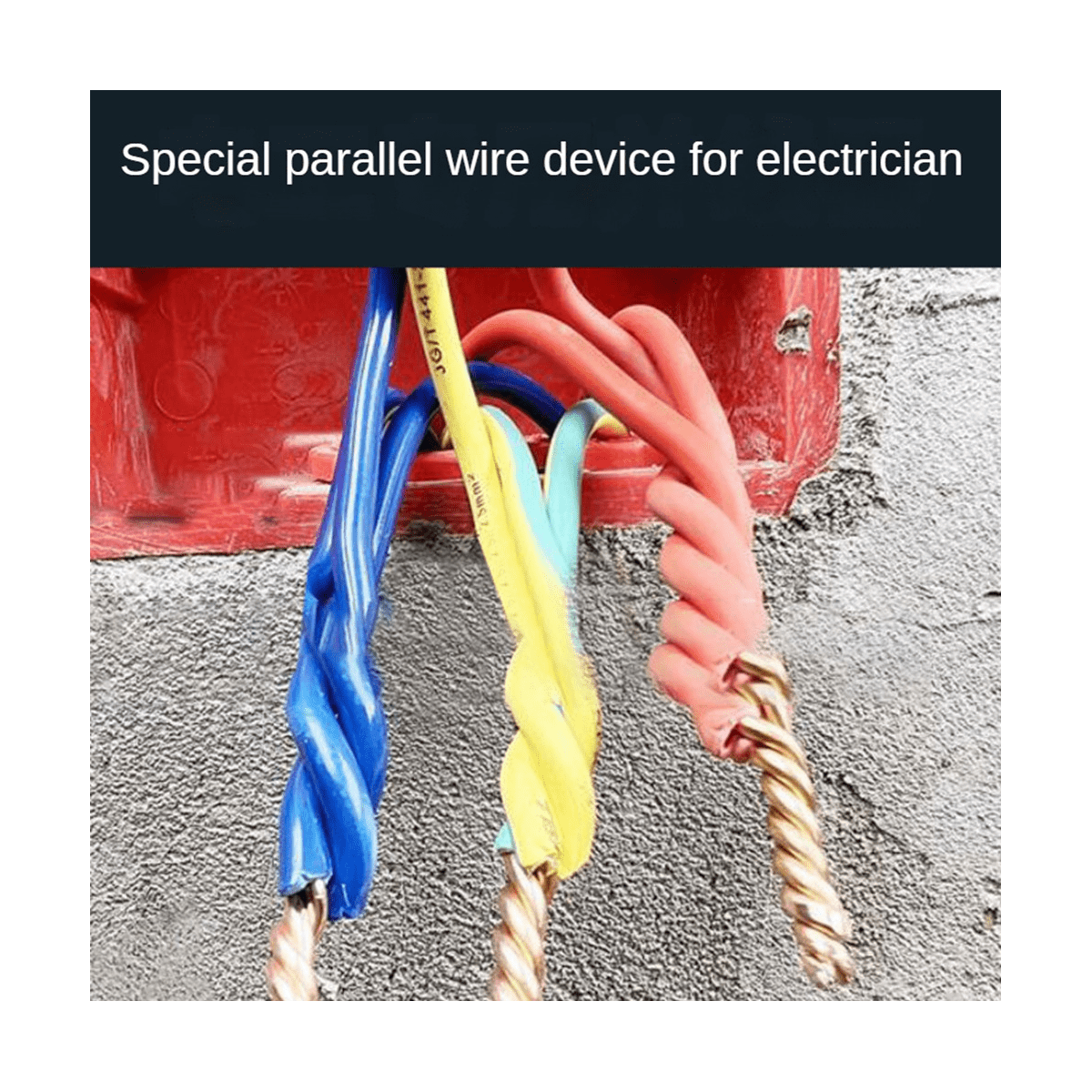 Electrician Twist Merge Wire Paralleling Device Terminal Quick Coupler ...