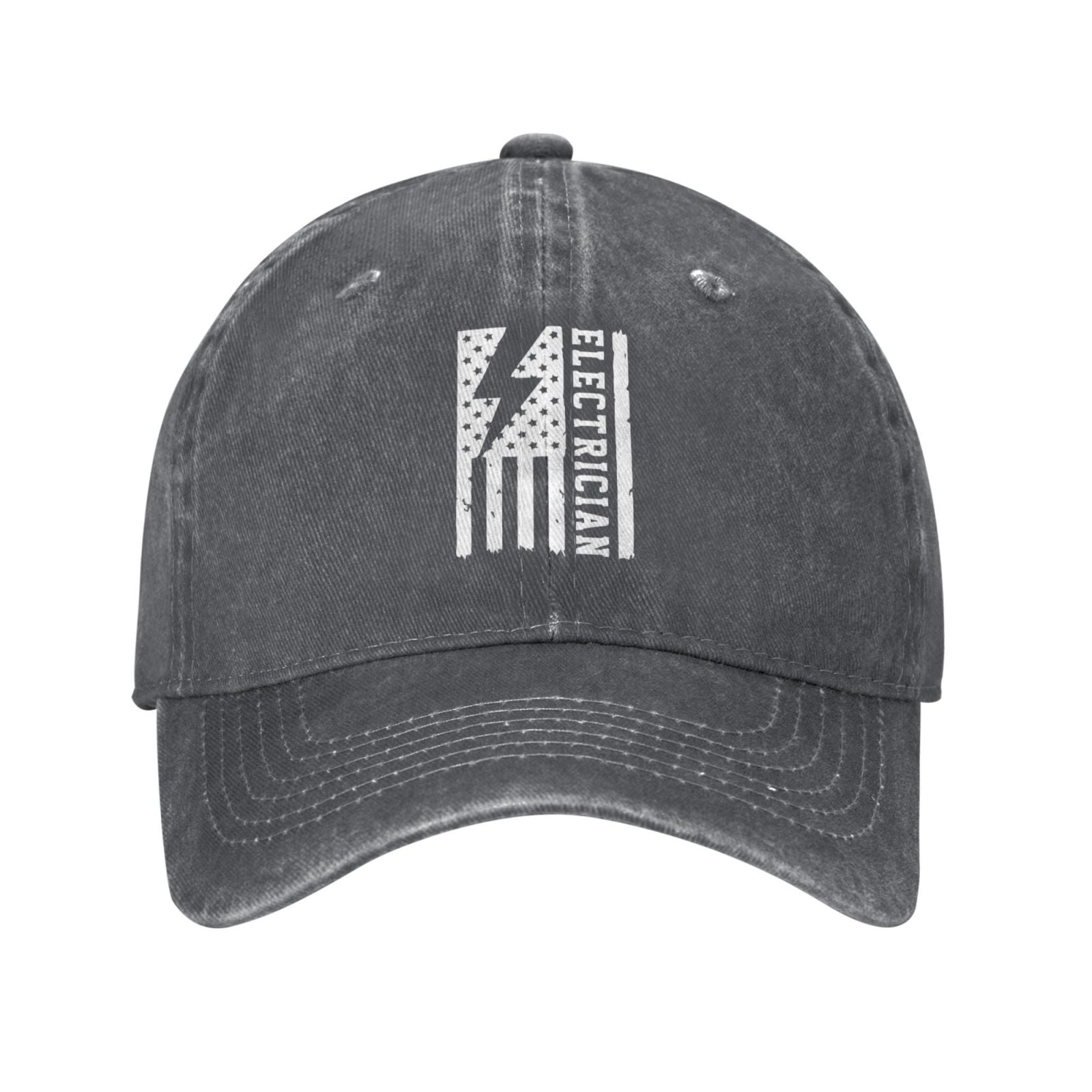 Electrician Usa Flag Cowboy Hat Baseball Hat Trucker Hat For Men Women ...
