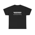 Electrician Warning Shirt, Electrician At Work Statement Tee, Trade Job ...