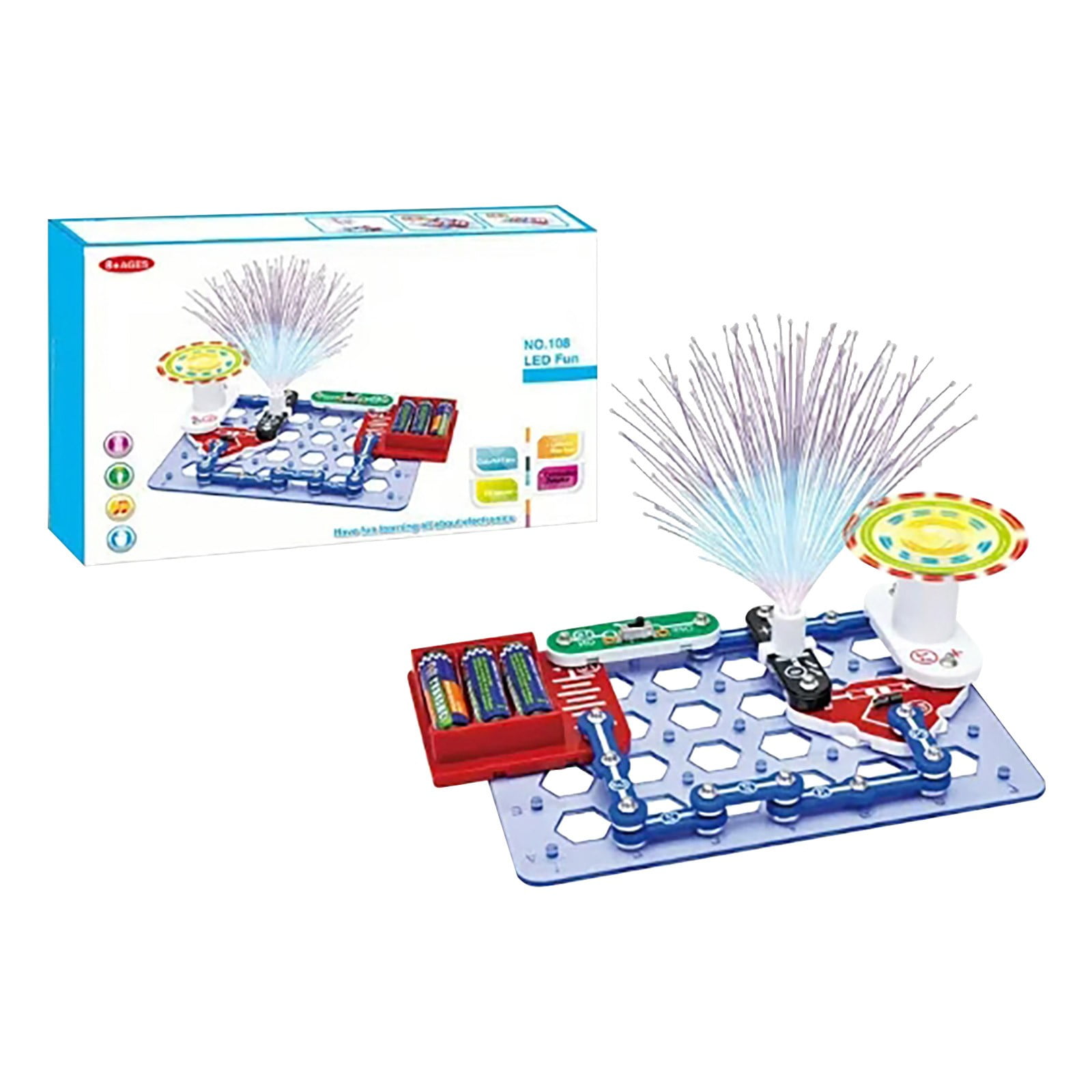 Electricity Electronic Building Block Teaching Exploration Kit For Kids ...