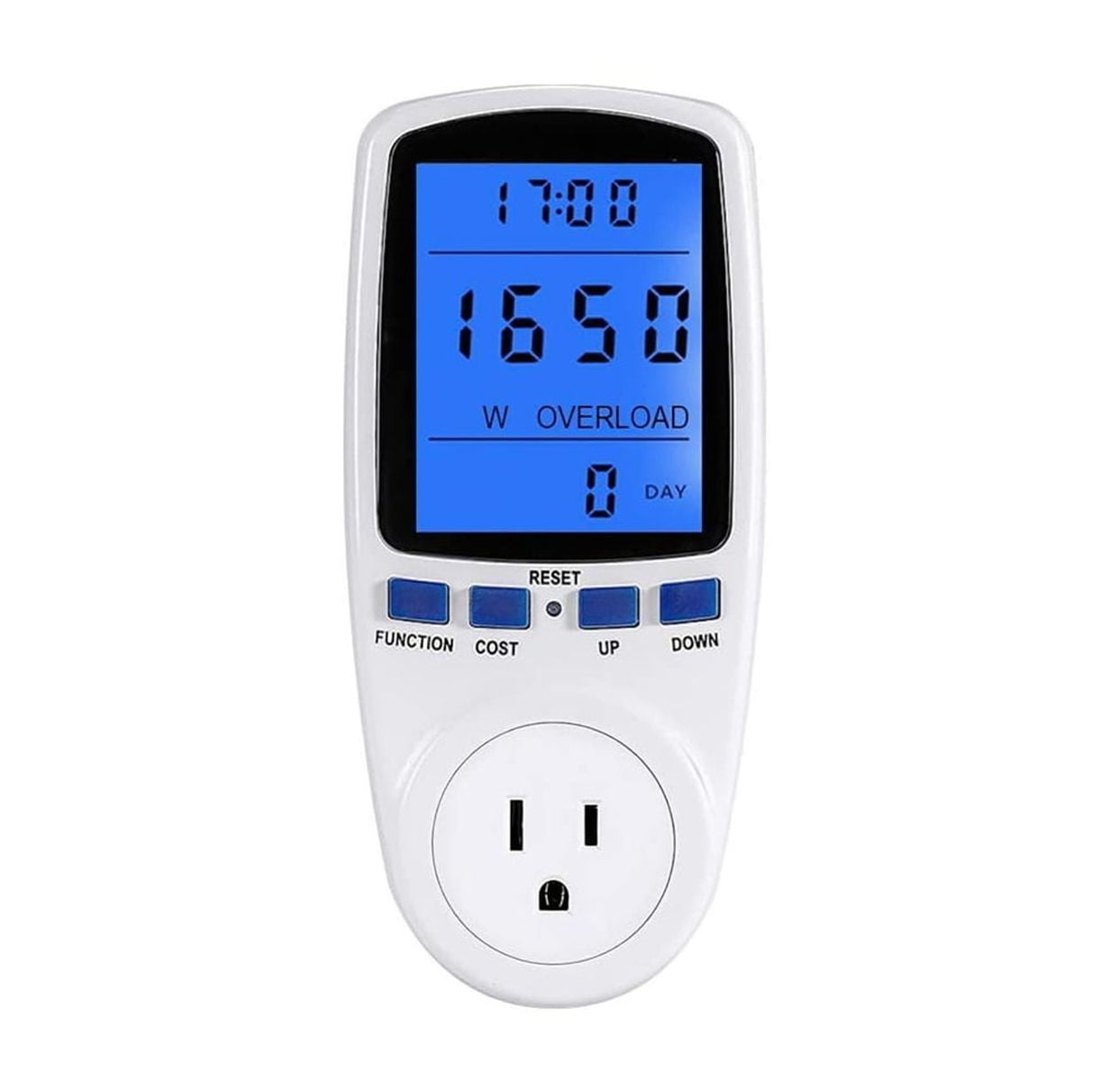 Electricity Usage Monitor, Plug in Power Consumption Meter Home Energy ...