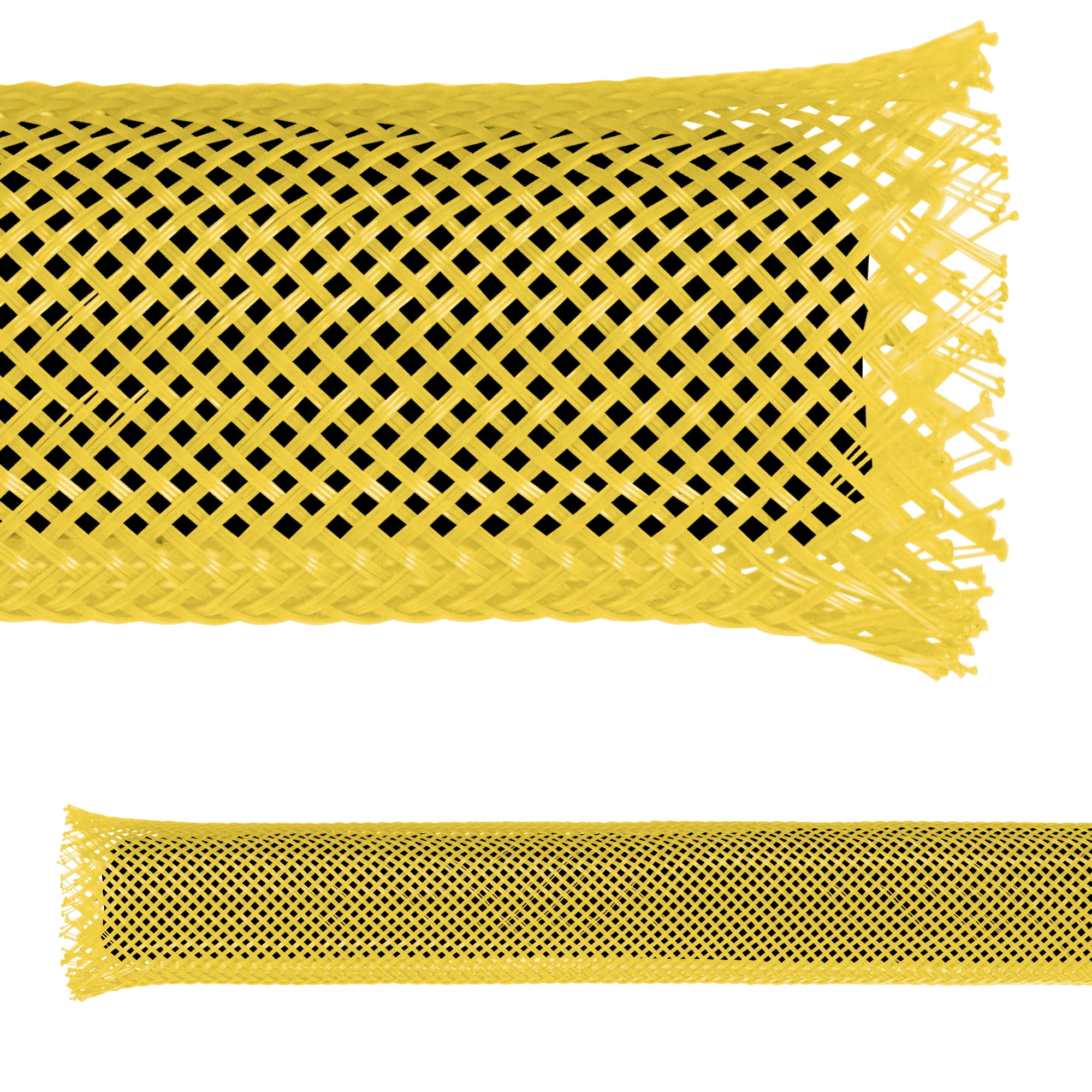 Electriduct 1/2" PET Expandable Braided Sleeving - 25 Feet Length ...