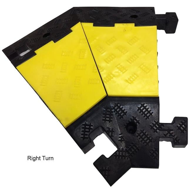 Electriduct 1.375 x 2 in. 45 deg Right Turn Extreme Rubber Cable ...