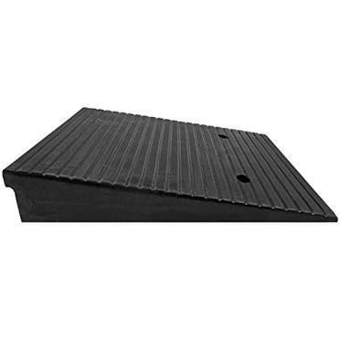 5 Ton Rubber Curb Ramp - 4" Height - End Caps - Portable - Electriduct ...
