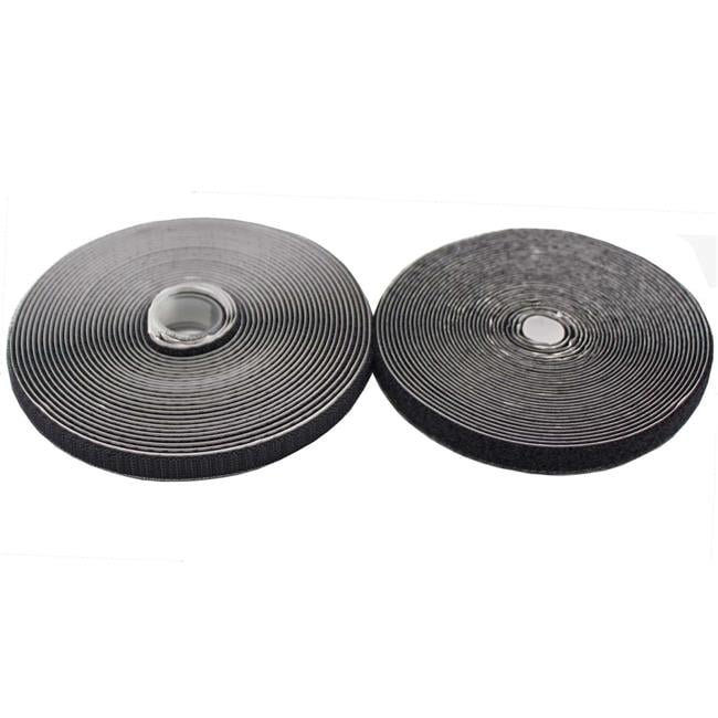 Electriduct AT-SETH-4K-6 6 ft. x 4 in. Rubber Based Hook & Loop Fastener Tape - Walmart.com