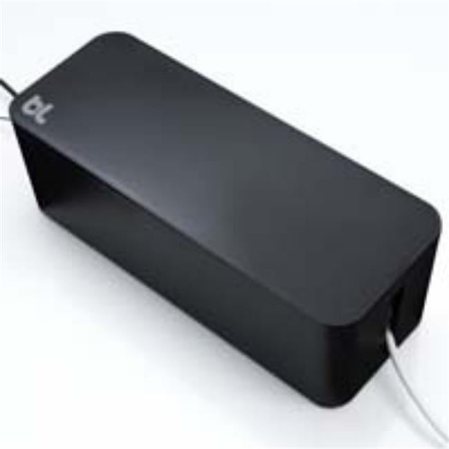 Electriduct PD-BLL-CBX-BK Blue Lounge Cable Box - Black - Walmart.com