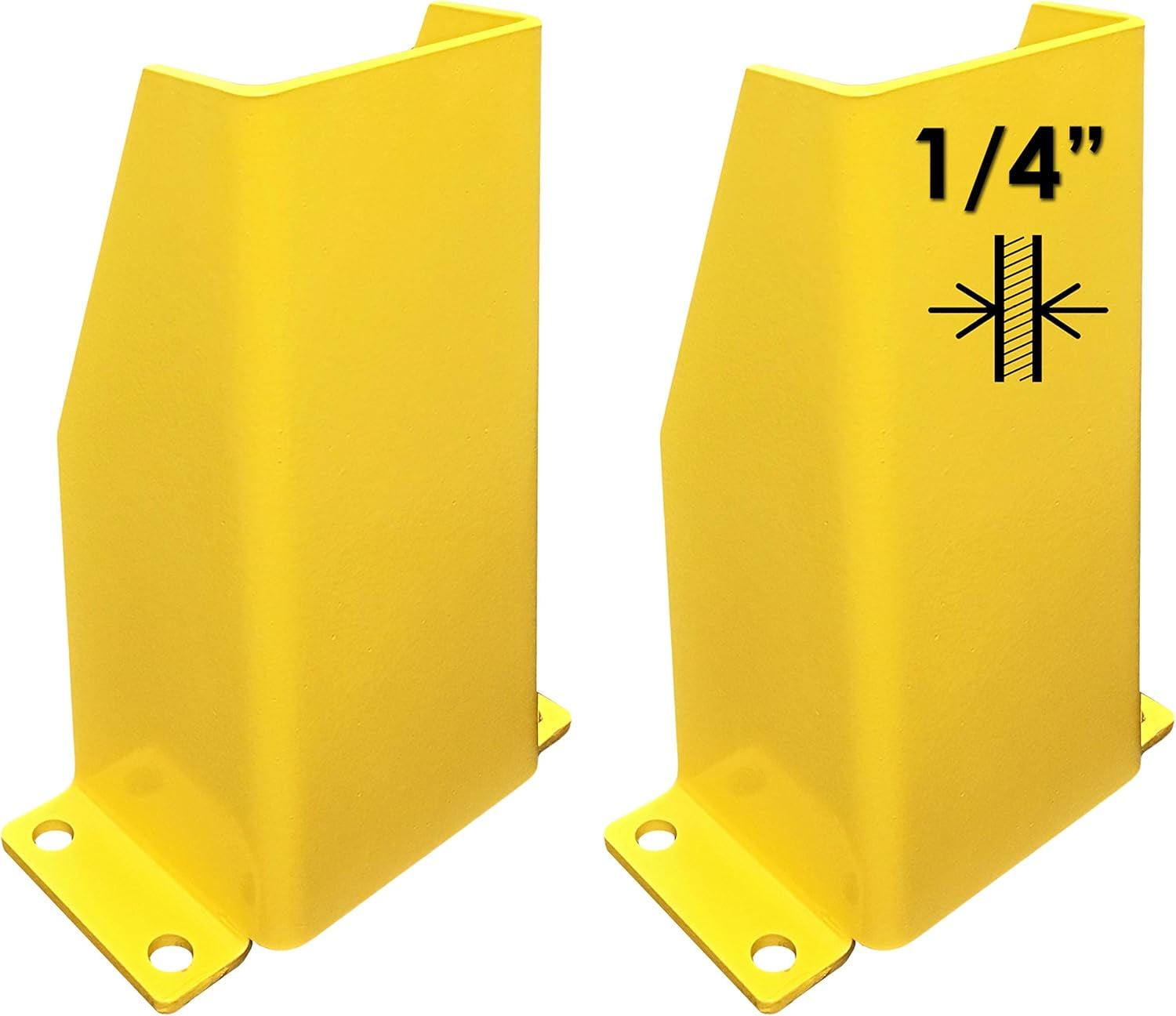 Electriduct Steel Pallet Rack Frame Guard Forklift Post Protector 4.75 ...