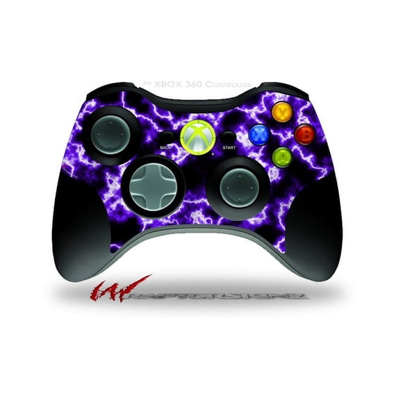 Electrify Purple - Decal Style Skin fits Microsoft XBOX 360 Wireless ...