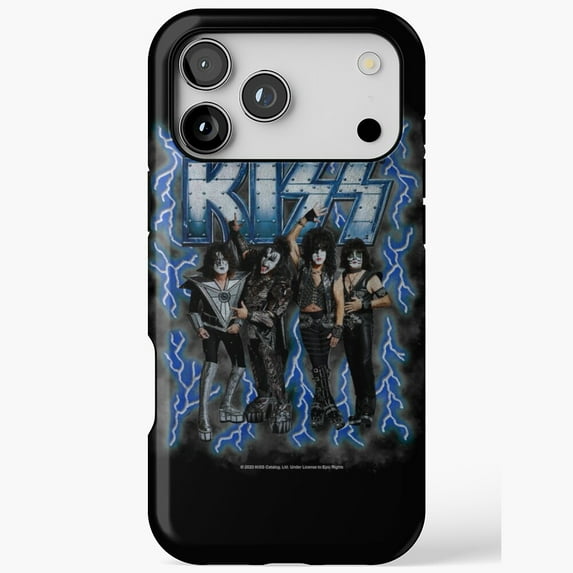 Electrifying Band Logo Retro Music Inspired Artwork iPhone Case 17 16 ...
