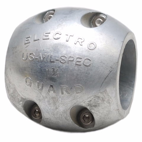 Electro Guard Boat Propeller Shaft Anode 203905 | 1 3/4 Inch Zinc ...