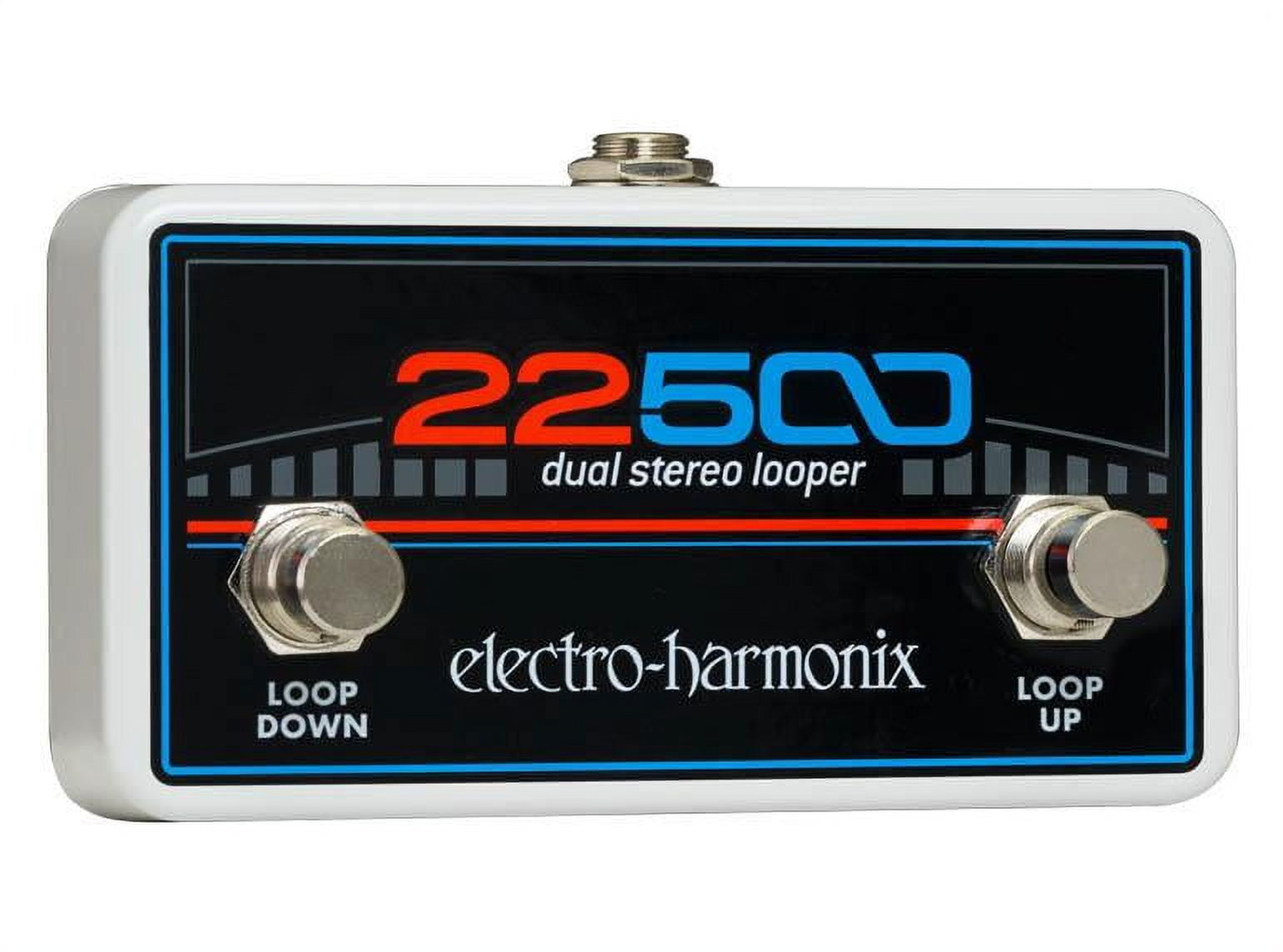 Electro-Harmonix 22500 Dual Stereo Looper Foot Controller Pedal ...
