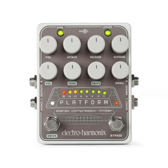 Electro Harmonix Platform Stereo Compressor Pedal - Walmart.com