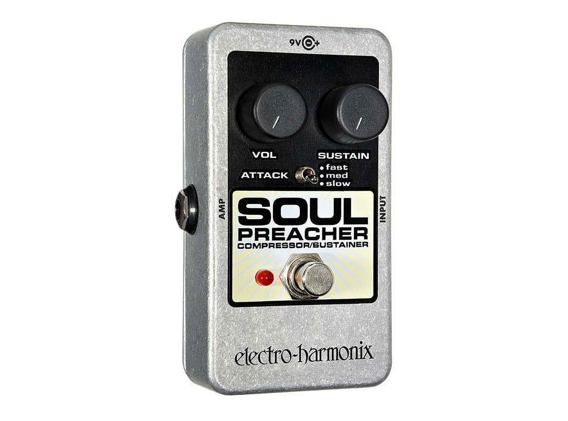 Electro-Harmonix Soul Preacher Compressor/Sustainer Guitar Effects ...