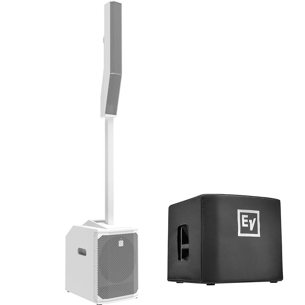 Electro-Voice EVOLVE 50M Portable 1000W Subwoofer and Column Speaker ...
