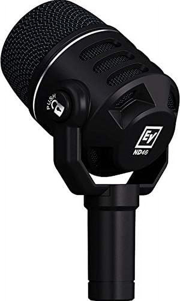 Electro-Voice ND46 Dynamic Supercardioid Instrument Microphone,Black ...