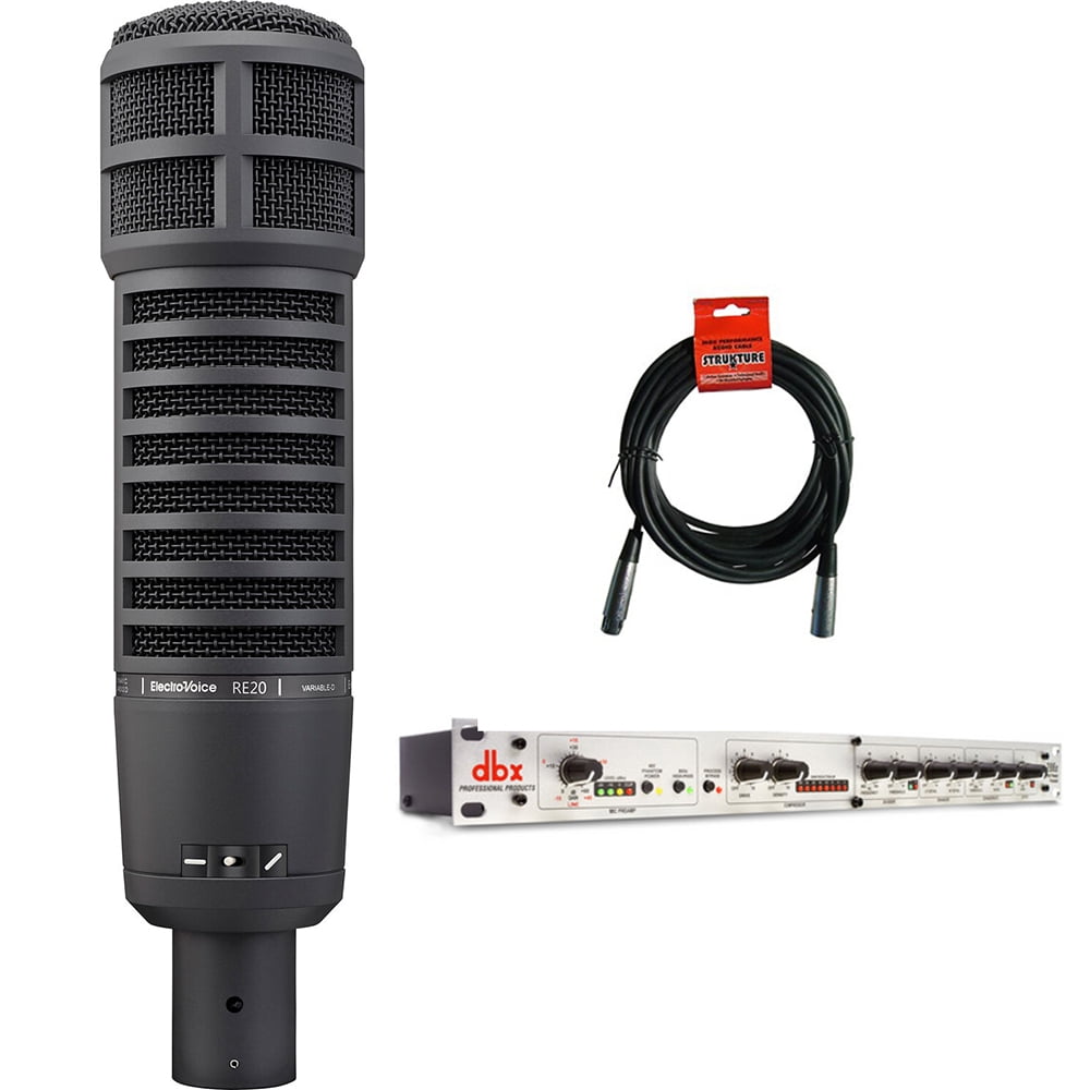 Electro-Voice RE20 Broadcast Announcer Microphone with Variable-D ...