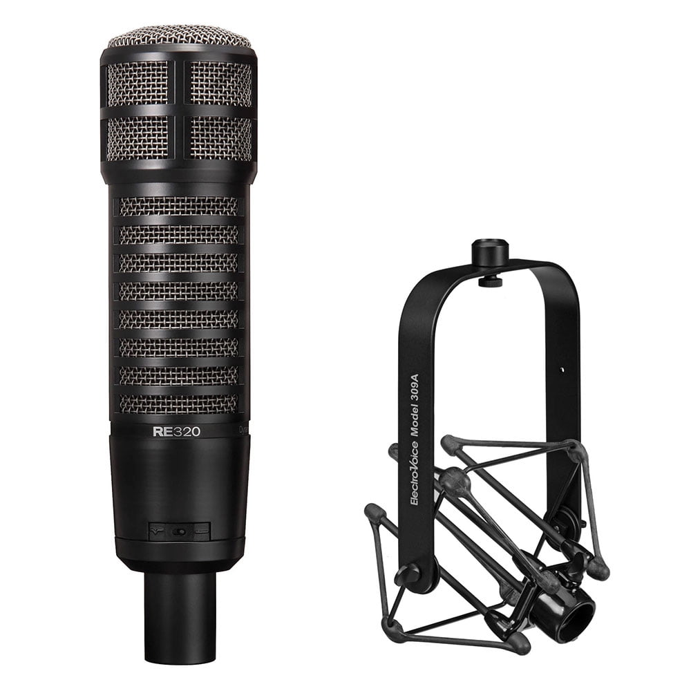 Electro-Voice RE320 Large Diaphragm Dynamic Vocal Microphone with ...
