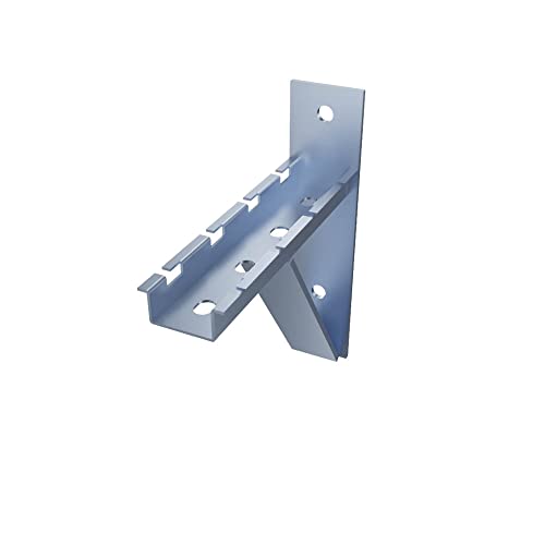 Electro Zinc Plated Wire Mesh Cable Tray Bracket, Silver Steel ...