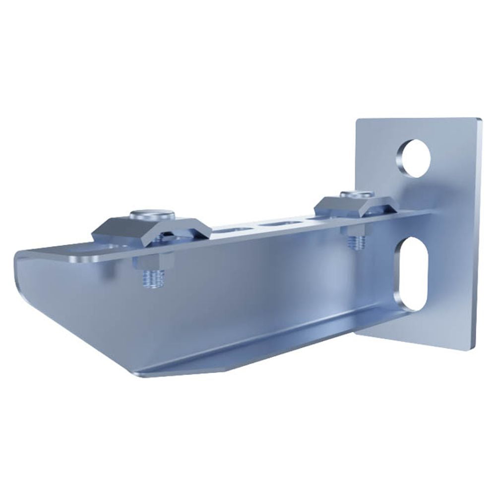 Electro Zinc Plated Wire Mesh Cable Tray bracket, Silver Steel, T ...