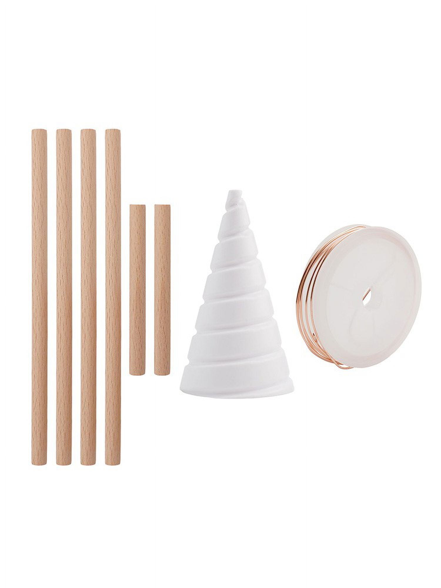 Electroculture Gardening Antenna Kit - Pure Copper Wire Wooden Stakes ...