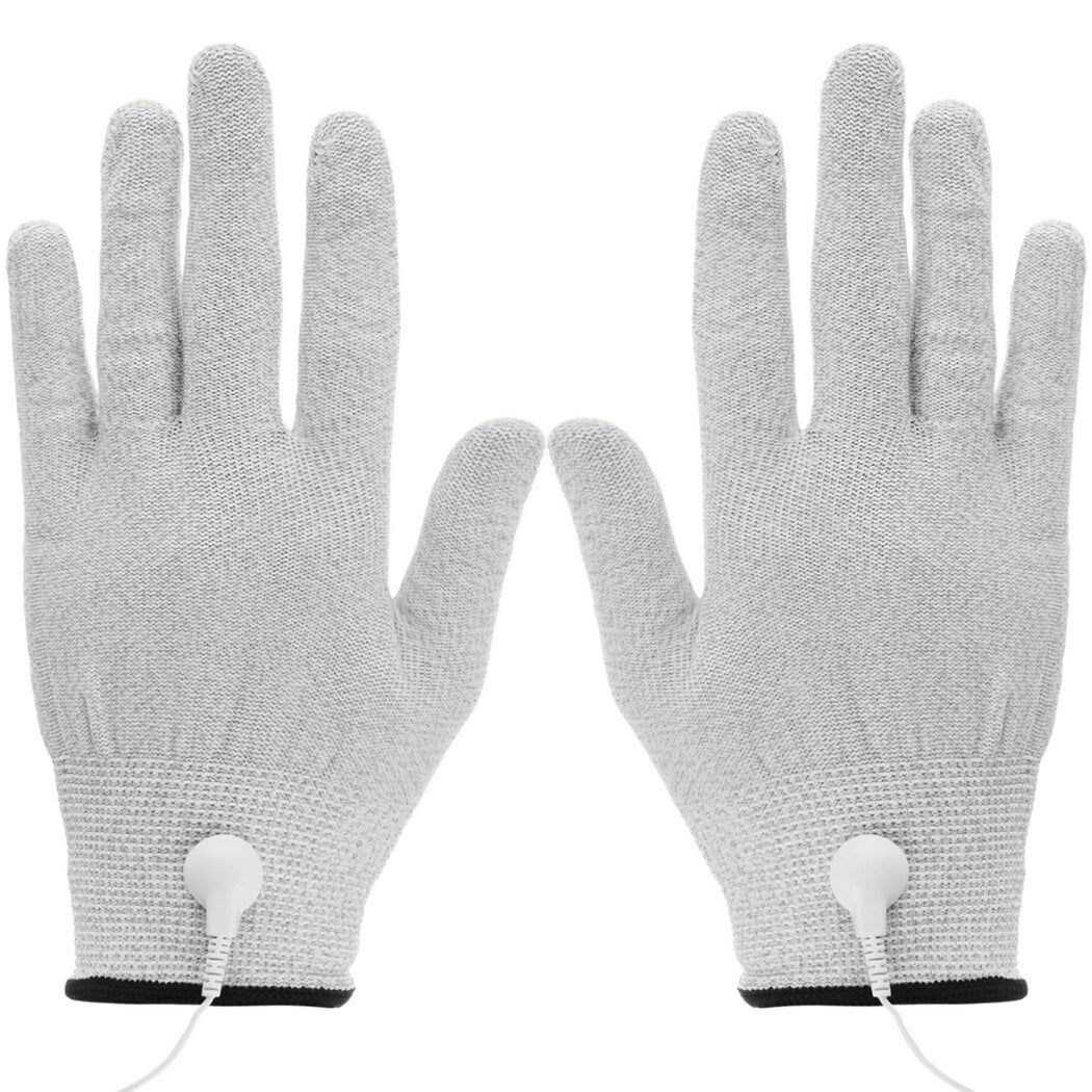 Electrode Gloves, Conductive TENS Gloves for Electrotherapy, Electrode ...