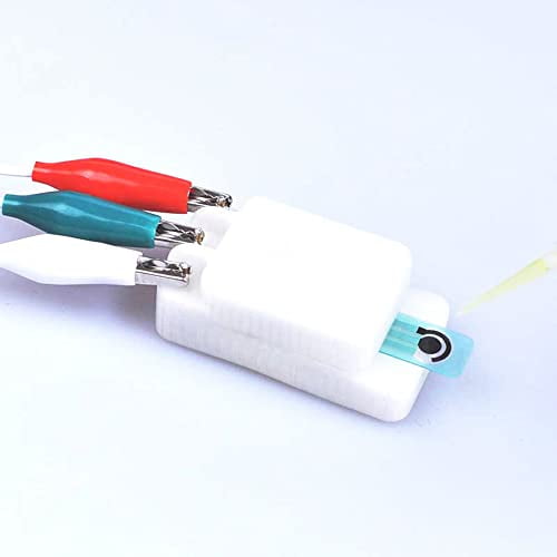 Electrode Plug Adapter, 3-Contact Compatible with Alligator Clip Type ...