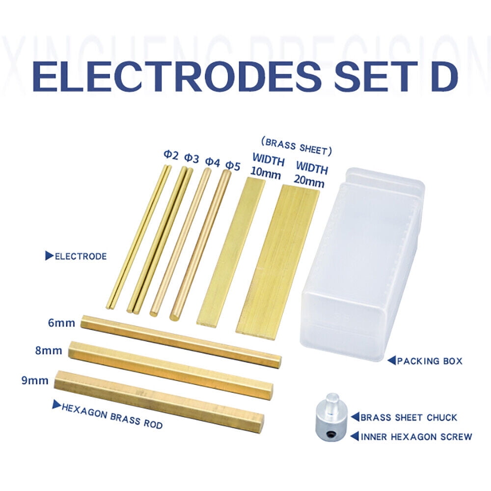 Electrode Sets Hexagonal/Brass Bar Rod /Sheet Electrode EDM Broken Tap ...