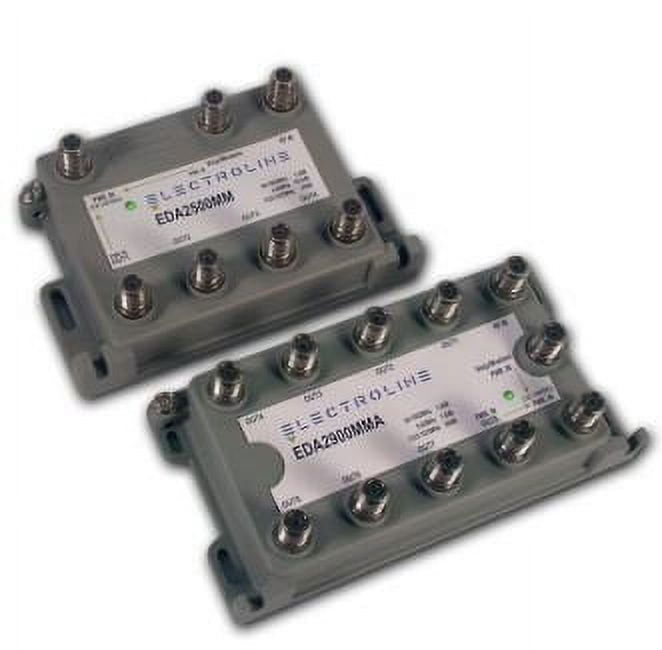 Electroline EDA-2900MMA 8 Port RF/CATV Distribution Amplifier - Walmart.com