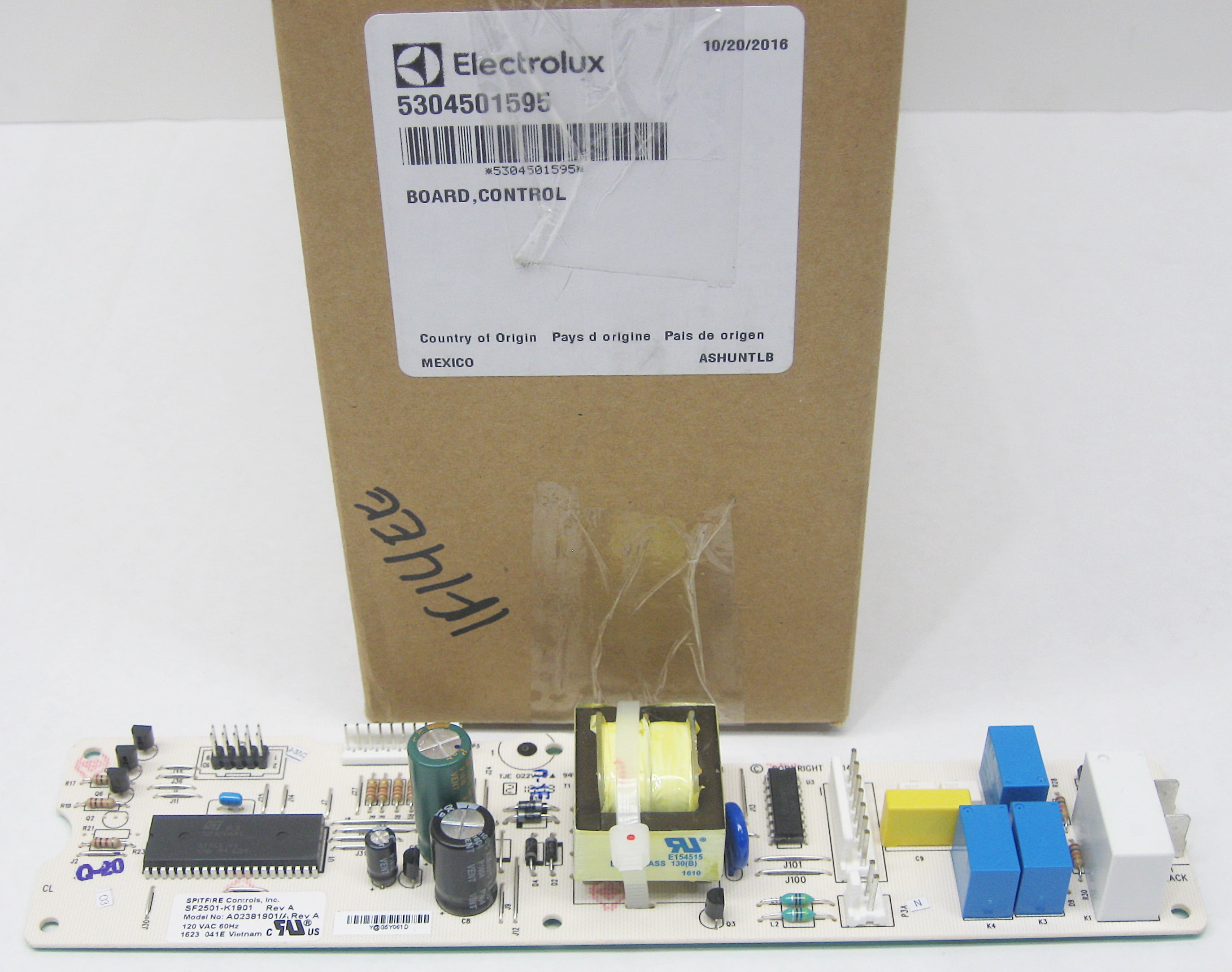 Electrolux Frigidaire Dishwasher Control Board 5304501595 AP5981877 ...