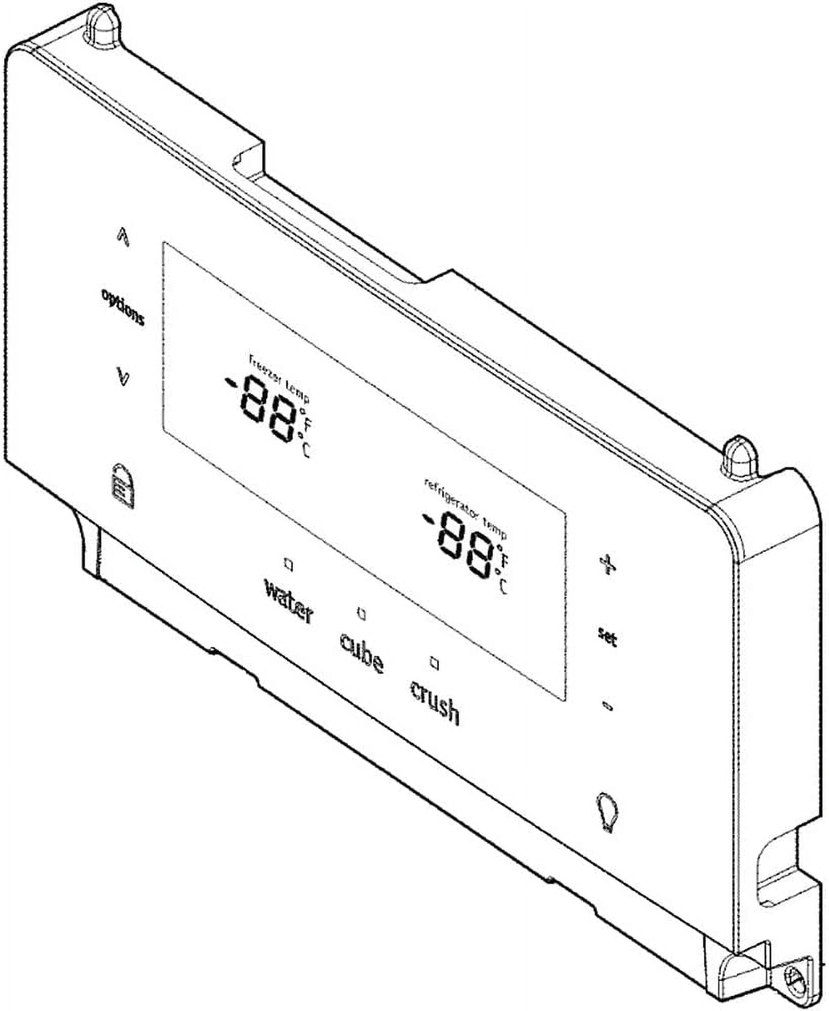 Electrolux Genuine OEM 5304510322 Refrigerator Damper Control Panel ...