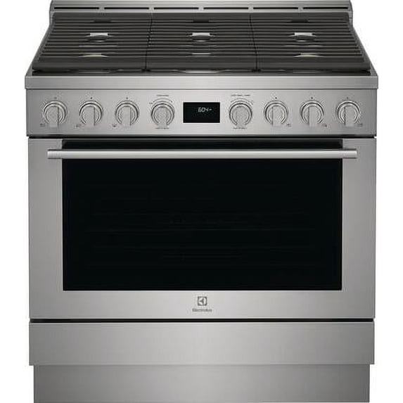 Electrolux Kitchen 36" Freestanding Gas Range ECFG3668AS - Walmart.com