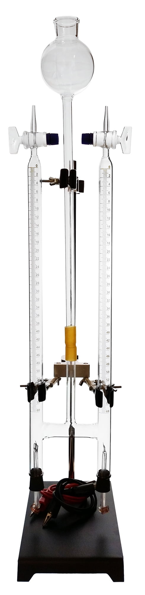 Electrolysis Apparatus Hoffman Style. A Complete Set Including Stand ...