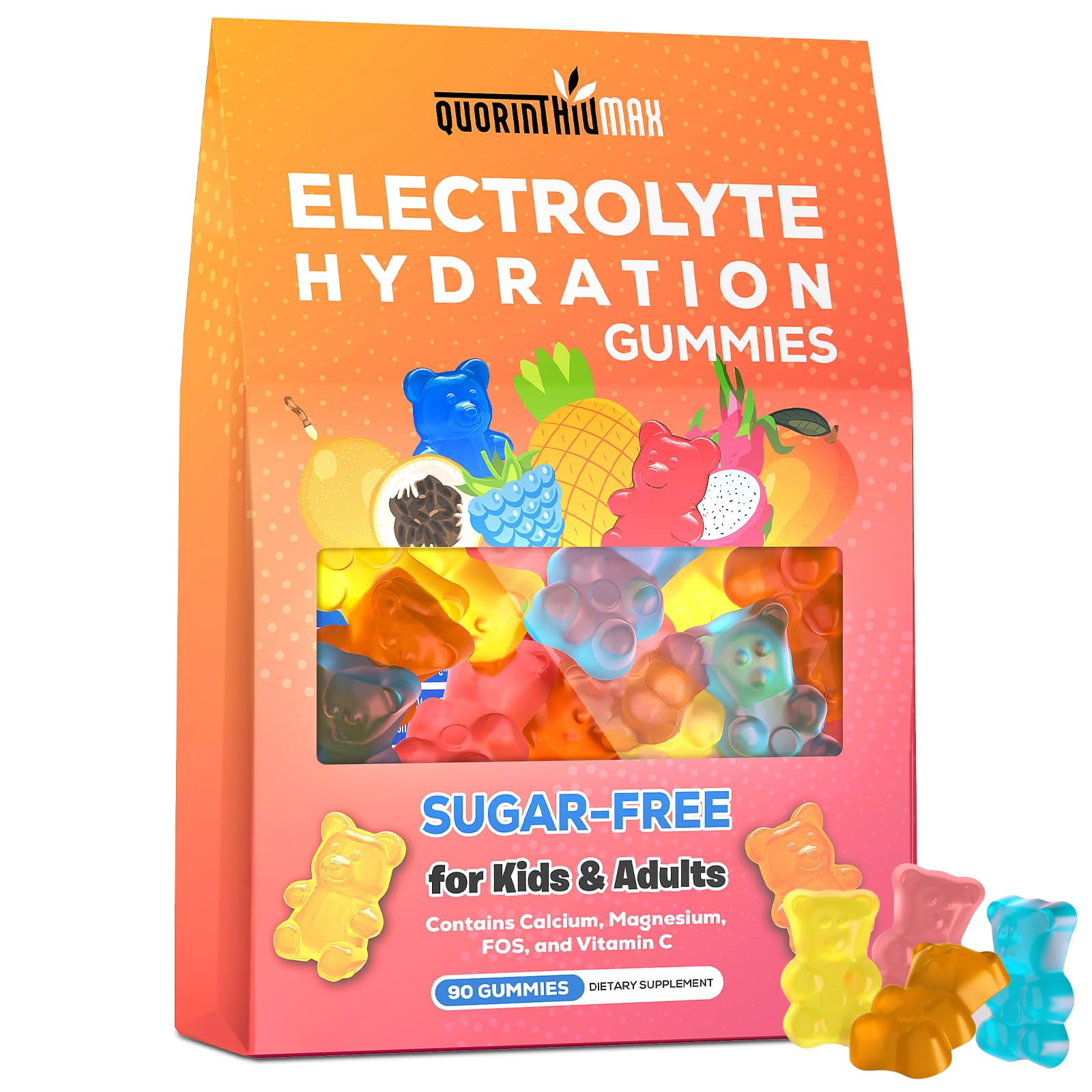 Electrolyte Gummies Sugar Free | Electrolyte Hydration Energy Gummies ...