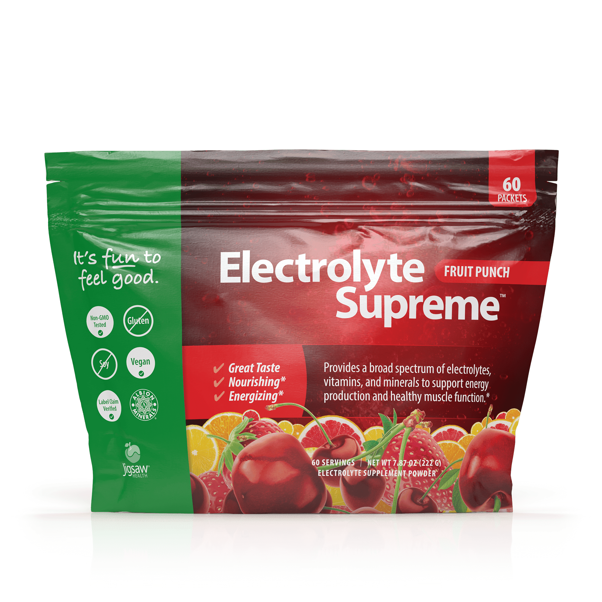 Jigsaw Health Electrolyte Supreme | Broad Spectrum of Electrolytes ...