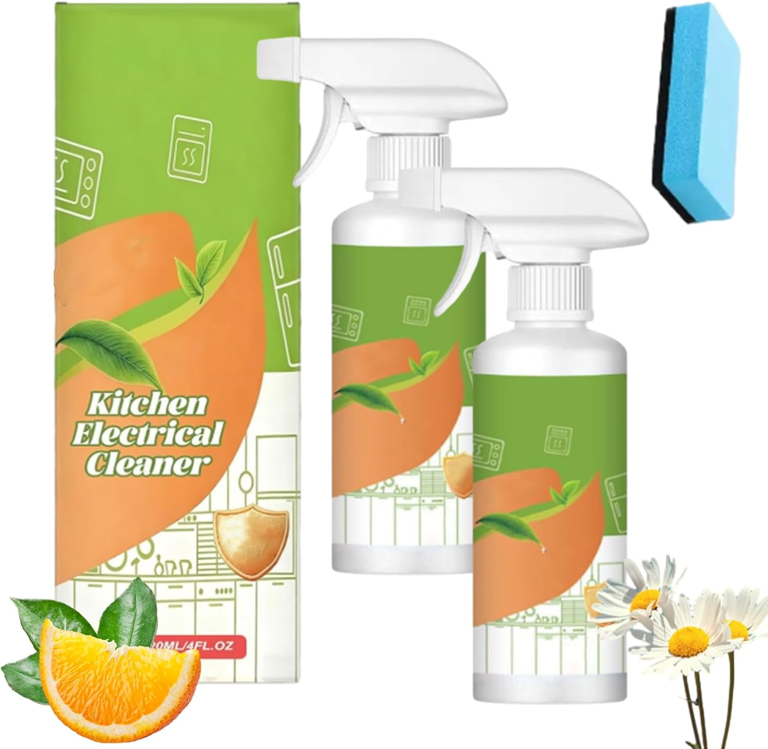 Electrolyzed Ion Kitchen Cleaner Spray,10.1 fl oz with Spray Head ...