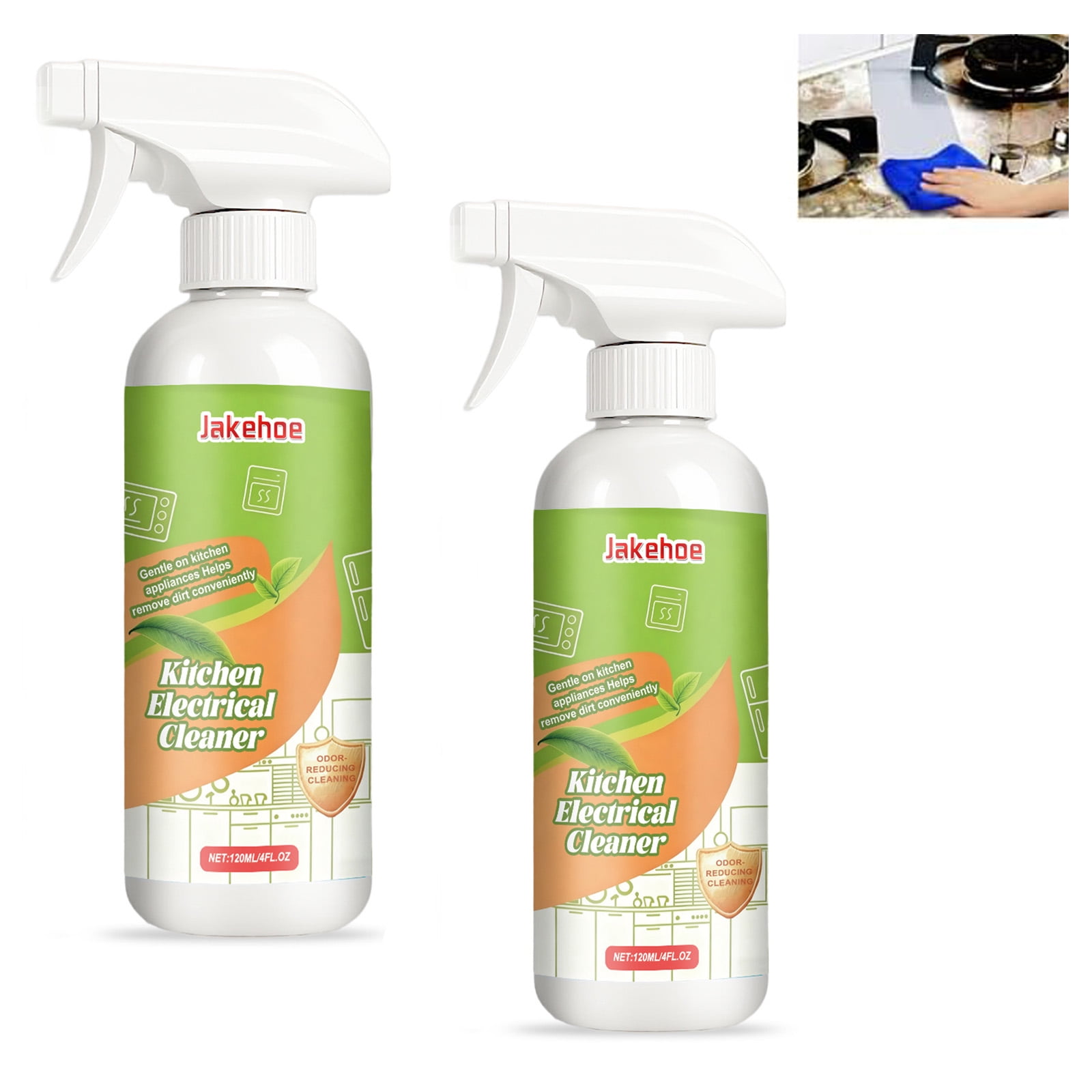 Electrolyzed Ion Kitchen Cleaner Spray,10.56oz Natural Formula to ...