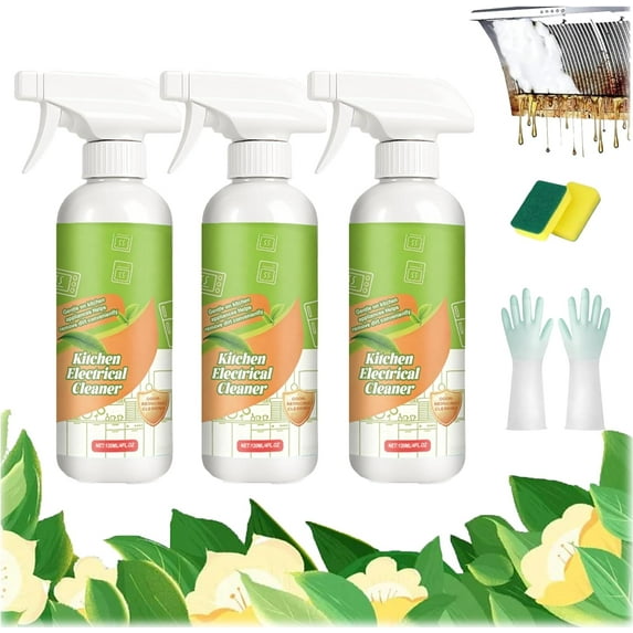 Electrolyzed Ion Kitchen Cleaner Spray, Advanced Formula Effectively ...