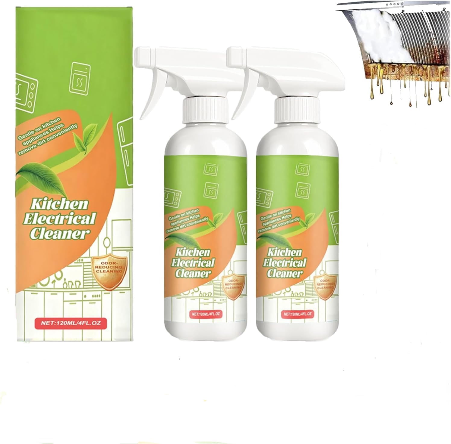 Electrolyzed Ion Kitchen Cleaner Spray, Multi-purpose Household and ...