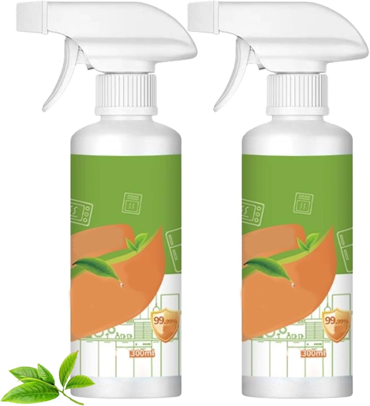 Electrolyzed Ion Kitchen Cleaner Spray，Upgraded version with natural ...