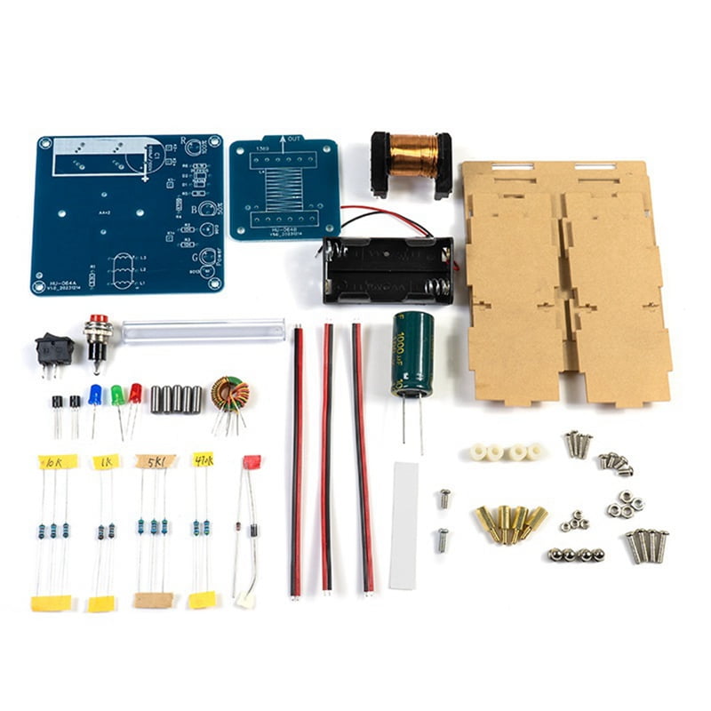 Electromagnetic Cannon DIY Kit Long-Range Projectile High-Voltage Coil ...