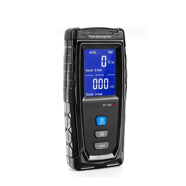 Electromagnetic Field Radiation Detector Tester Emf Meter Rechargeable ...