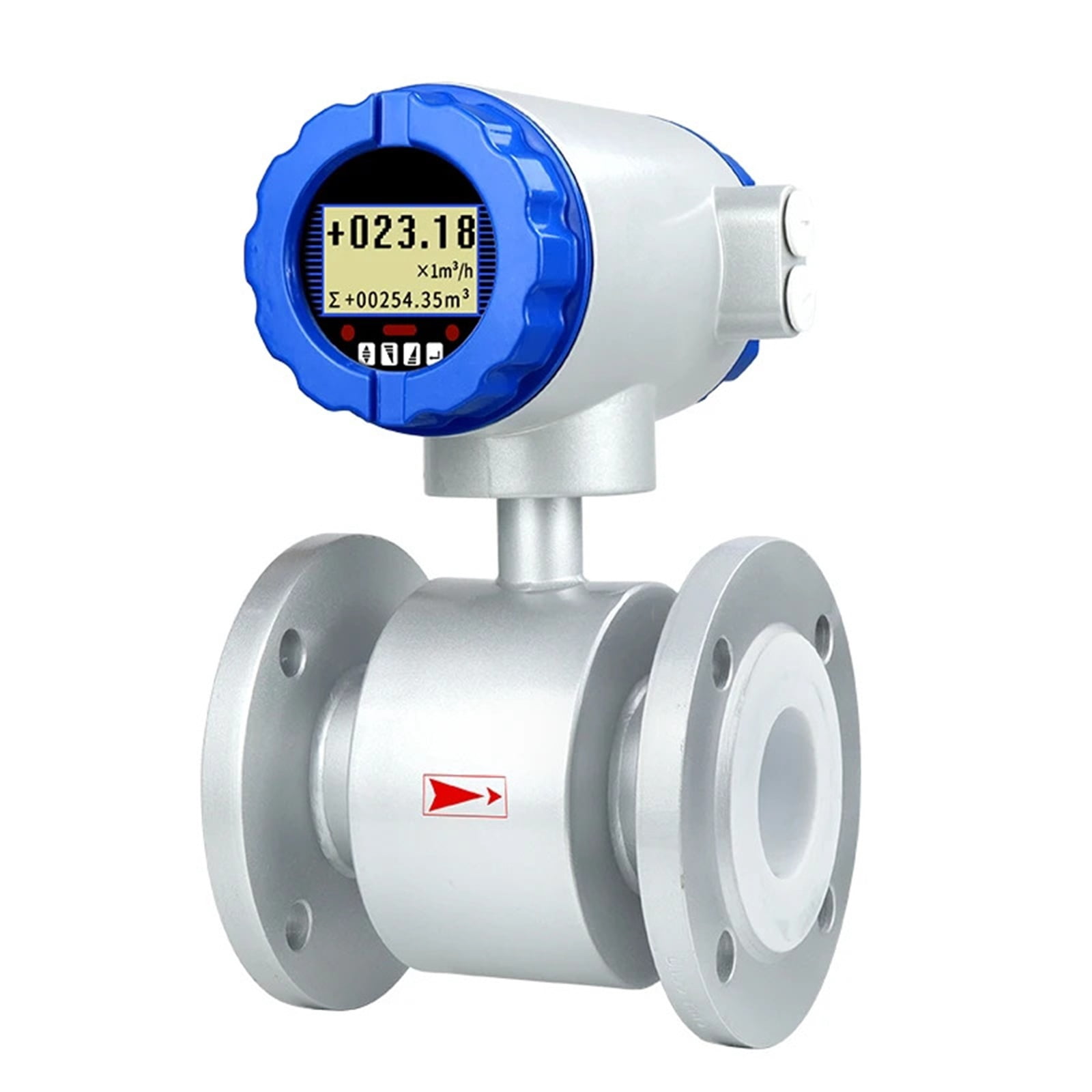 Electromagnetic Flow Meter For Measuring Milk, Juice, City Water,4-20mA ...